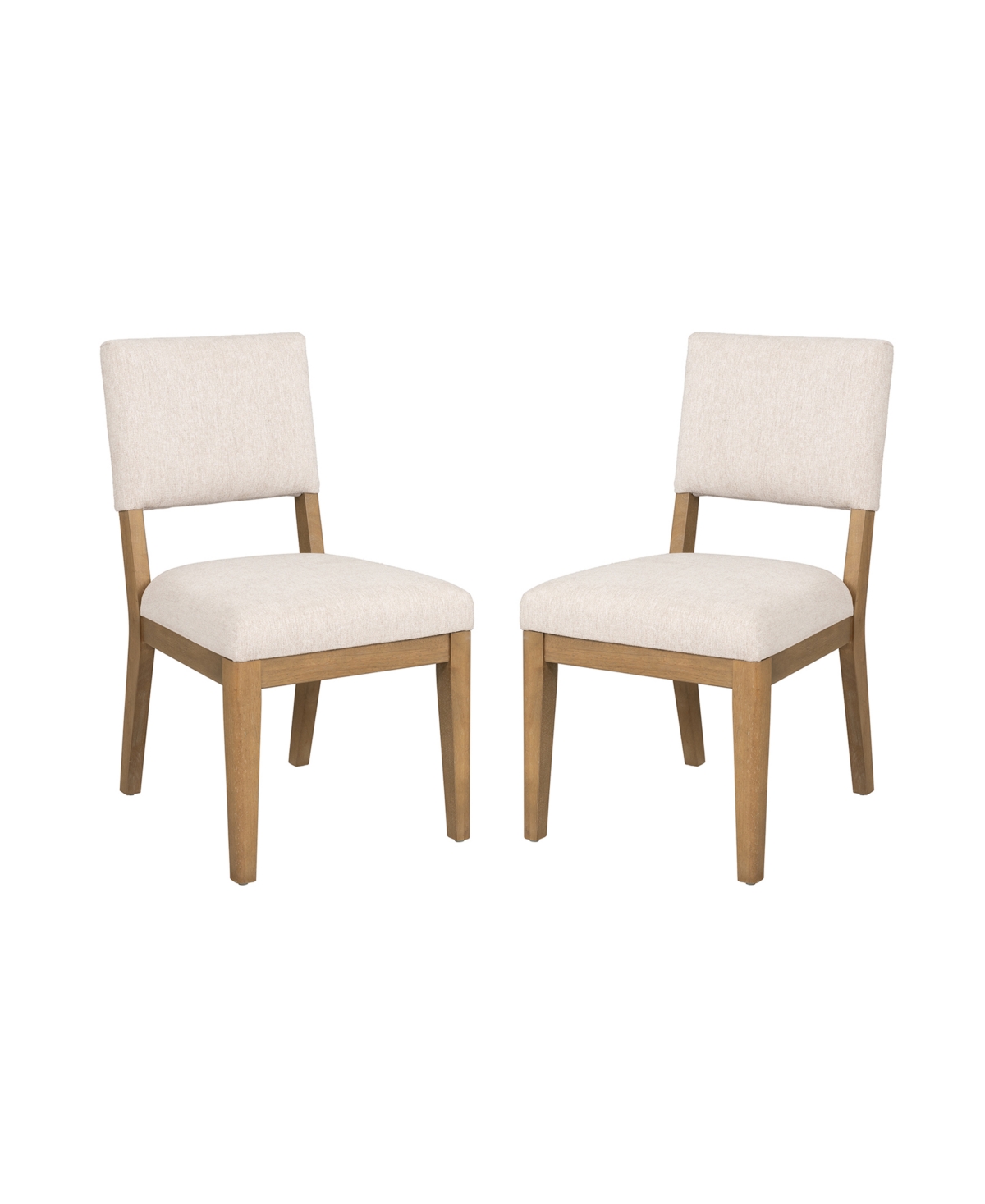 Click here for Furniture Millwork 2-Pc. Fabric Side Dining Chair... prices