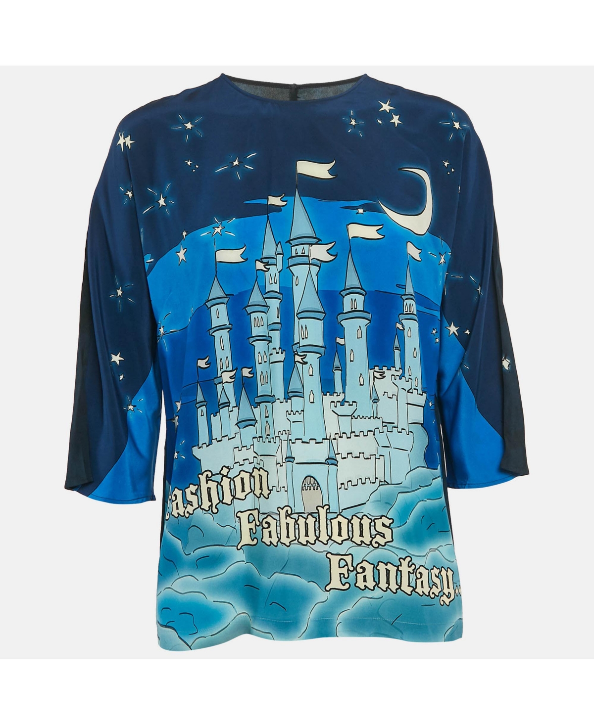 Click here for Pre-Owned Dolce & Gabbana Womens Printed Silk Top prices