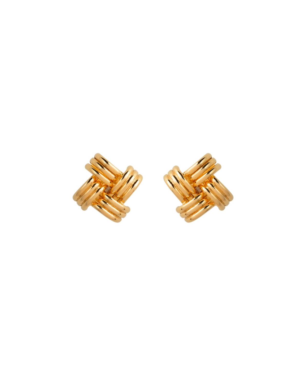 Click here for Susan Caplan 1980s Vintage Intertwined Clip-On Ear... prices