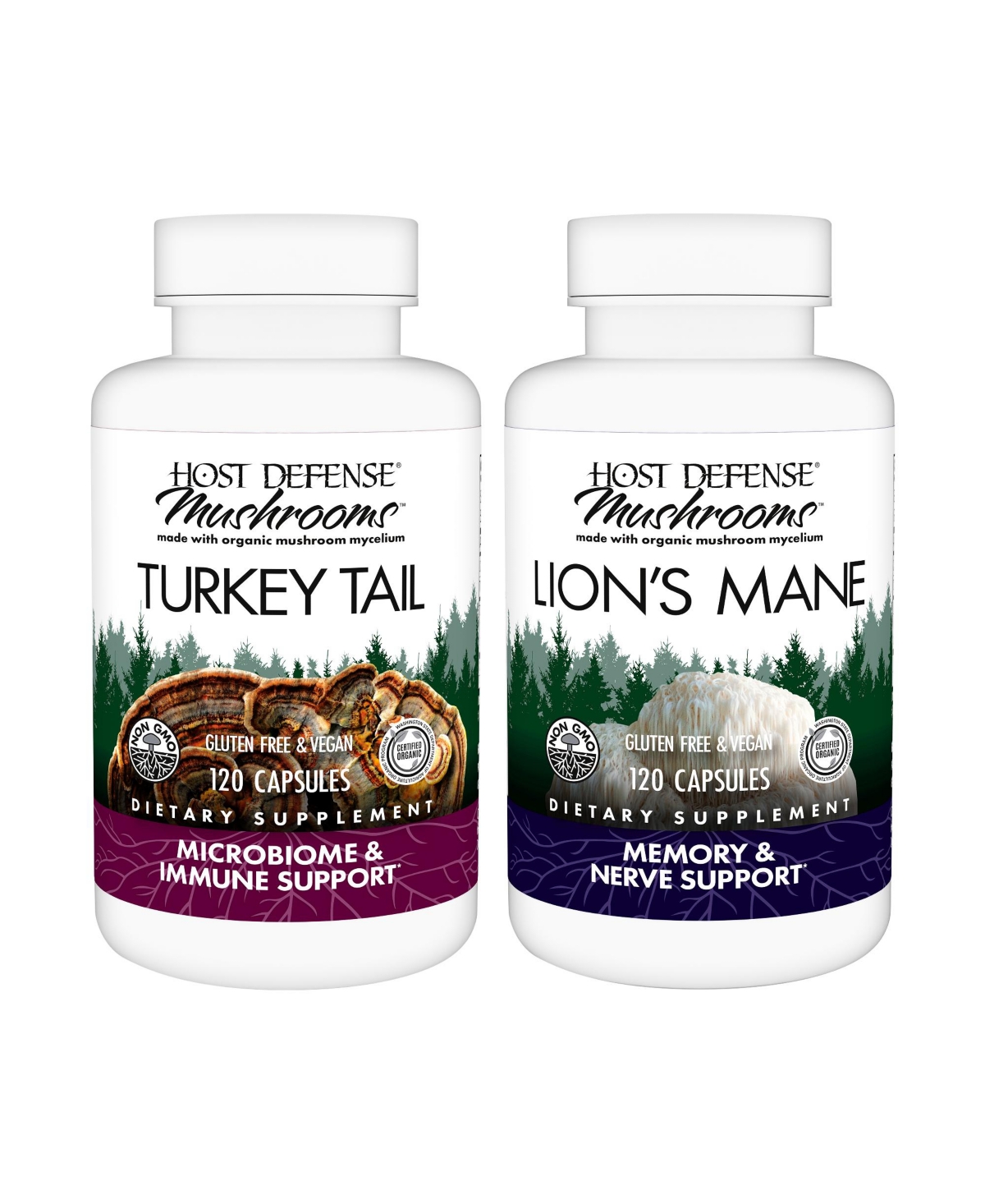 Click here for Host Defense Lions Mane (120 ct) & Turkey Tail (12... prices