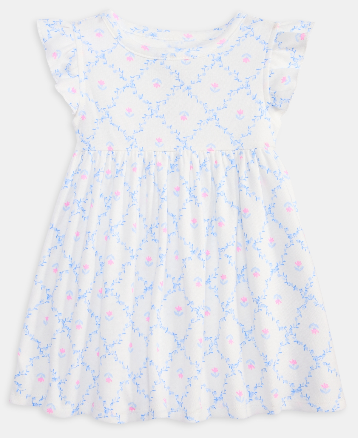 Click here for First Impressions Baby Girls Floral-Print Dress  M... prices