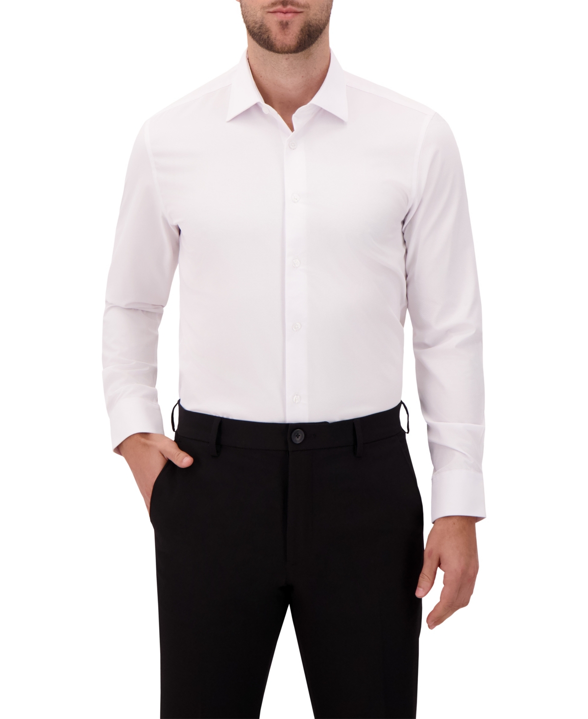 Click here for Report Collection Mens Button-Down Dress Shirt - W... prices