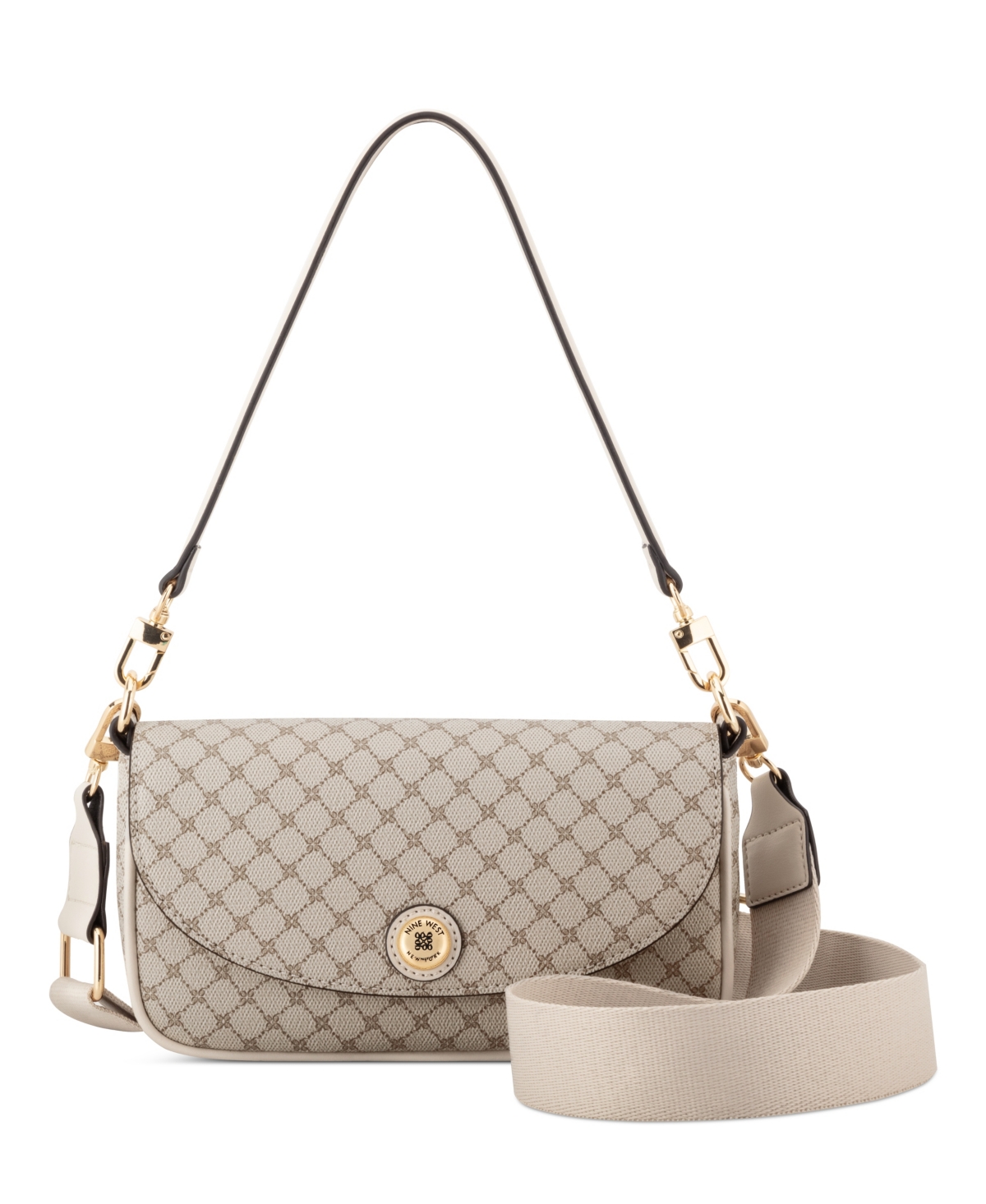 Click here for Nine West Womens Rigina Flap Shoulder Crossbody Ba... prices