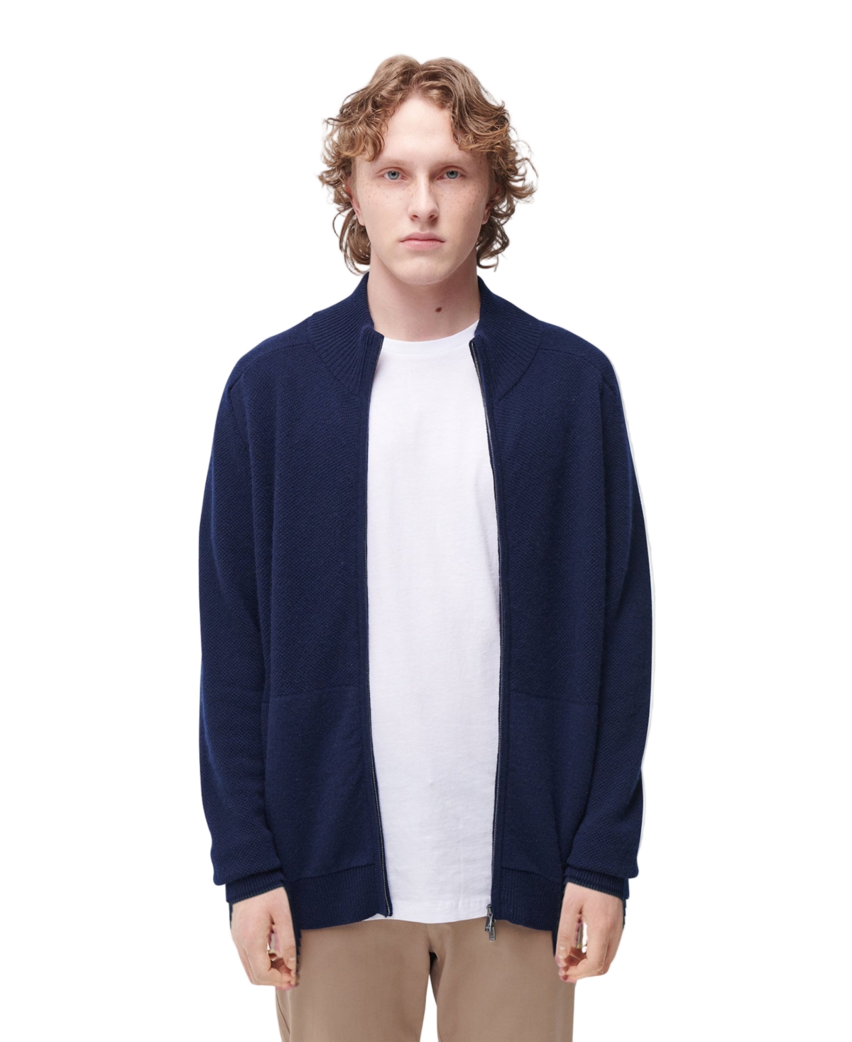 Click here for Gobi Cashmere Mens High Neck Full-Zip Cashmere Car... prices