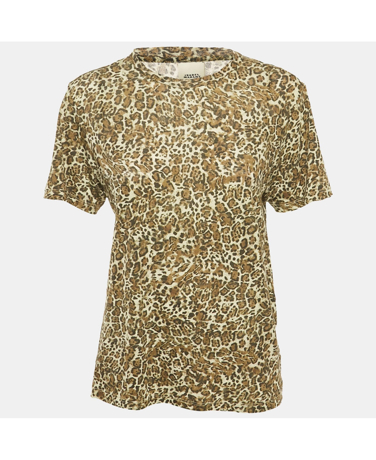 Click here for Pre-Owned Isabel Marant Womens Leopard Print Cotto... prices