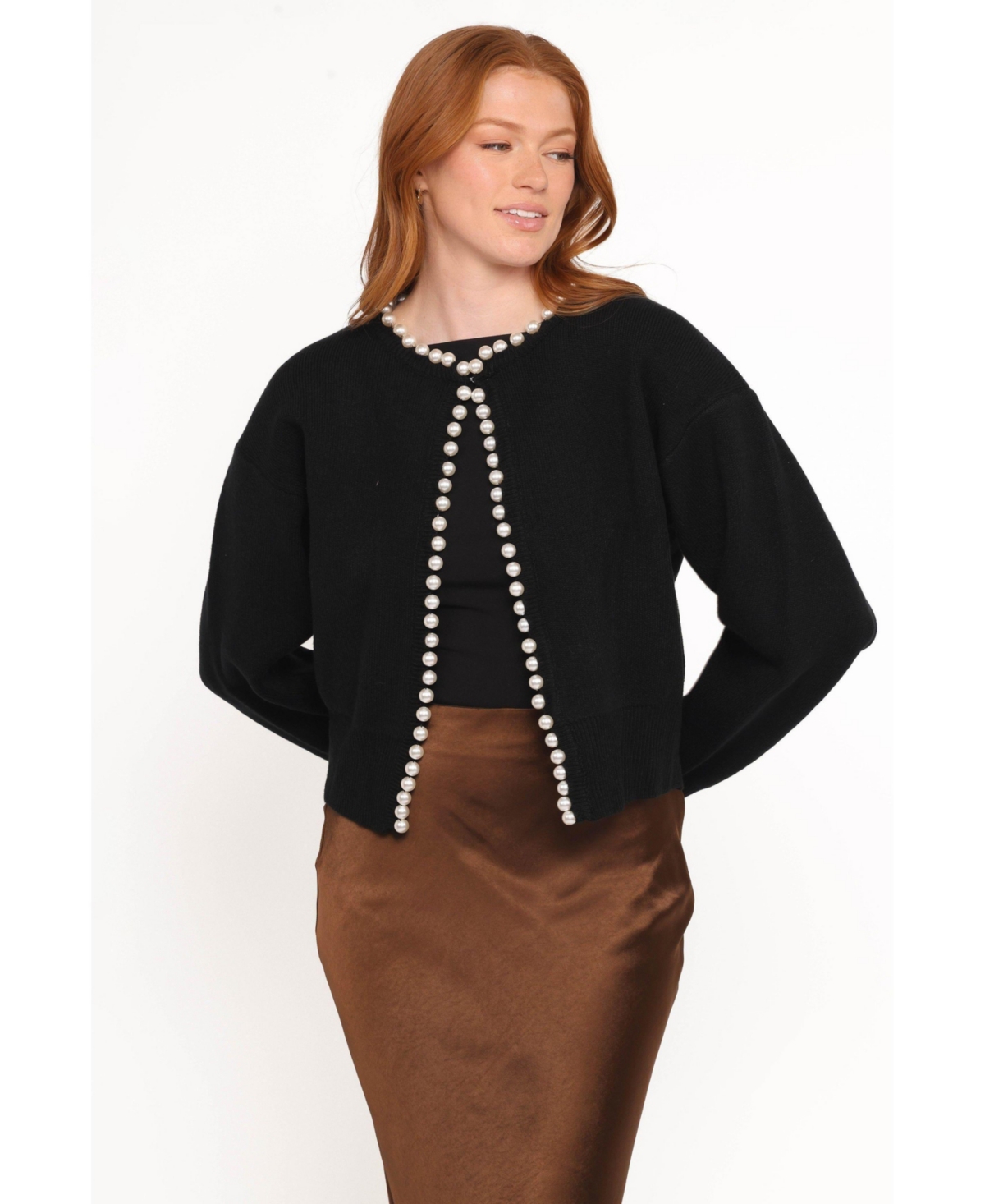 Click here for Petal and Pup Womens Bloom Pearl Knit Cardigan. -... prices