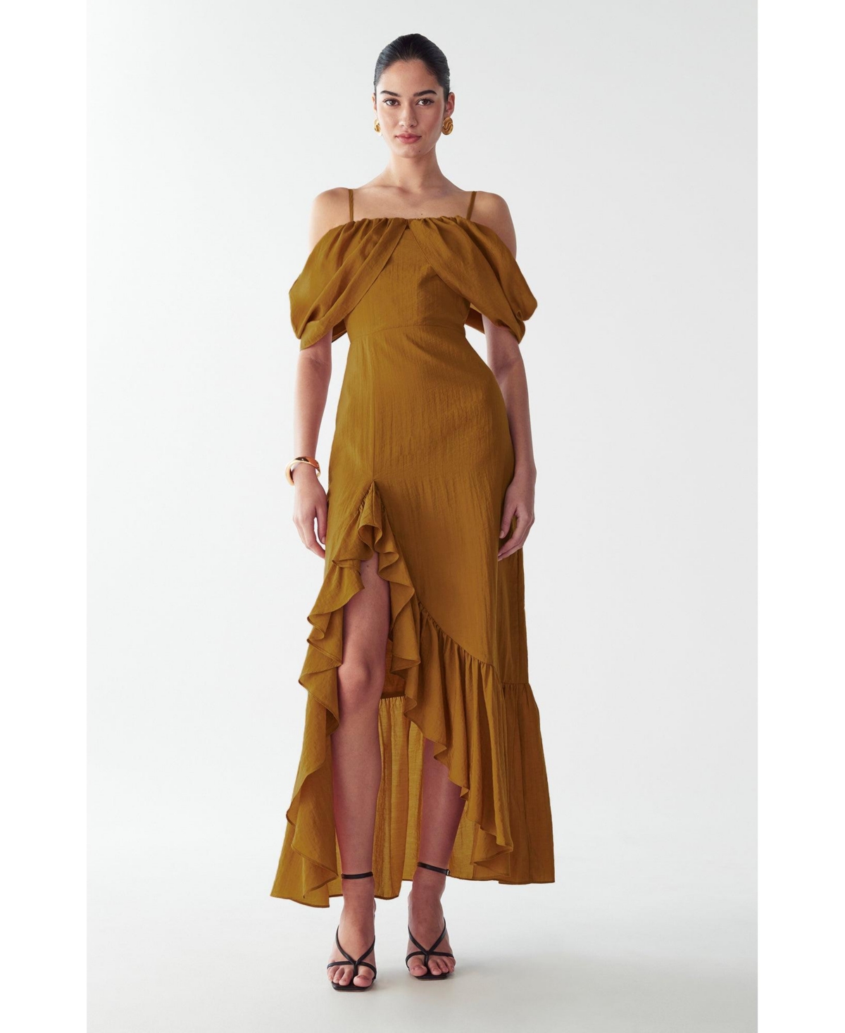 Click here for St Mrlo Womens Shelly Maxi Dress - Copper prices