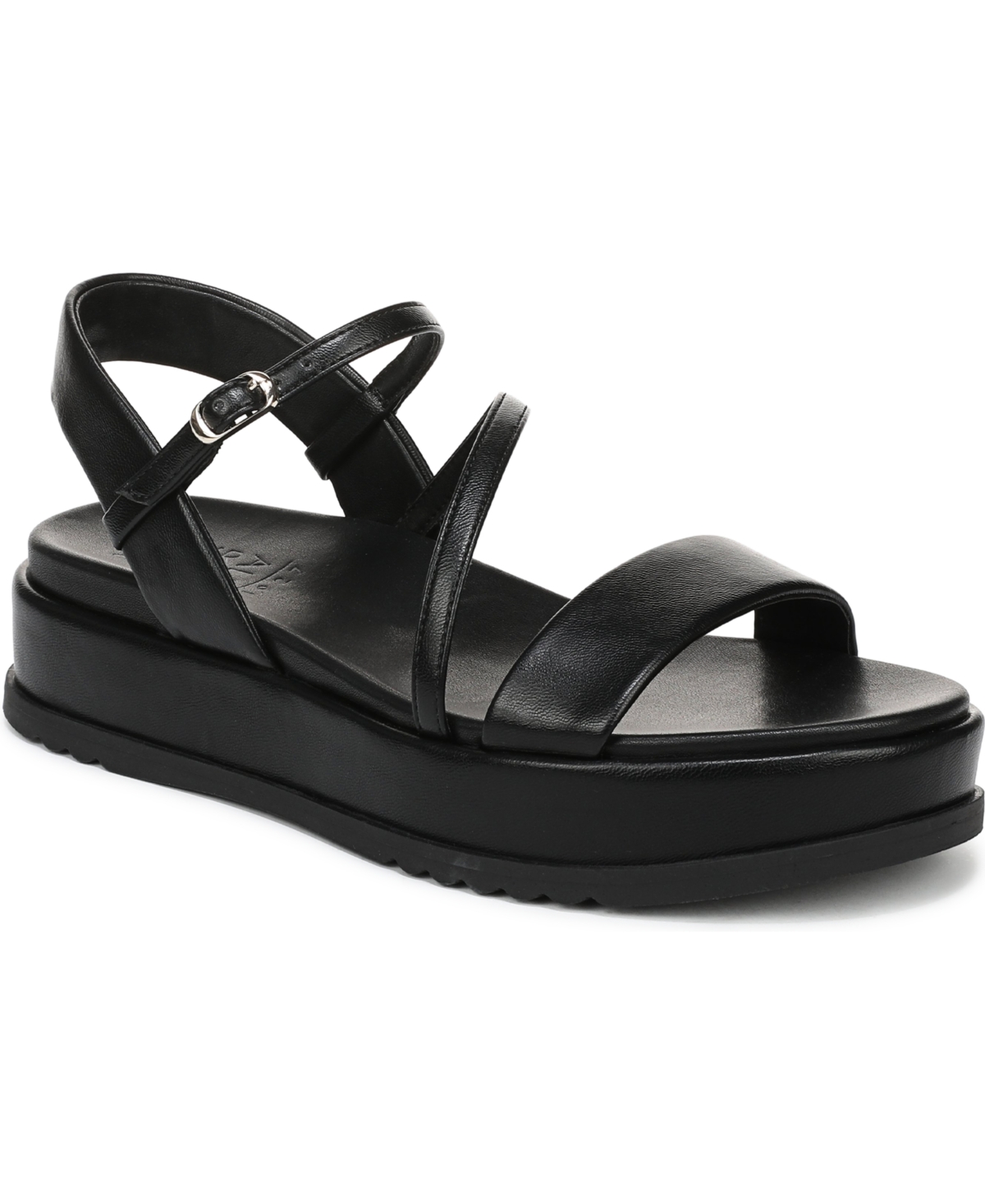 Click here for Naturalizer Womens Zayda Strappy Sandals - Black F... prices