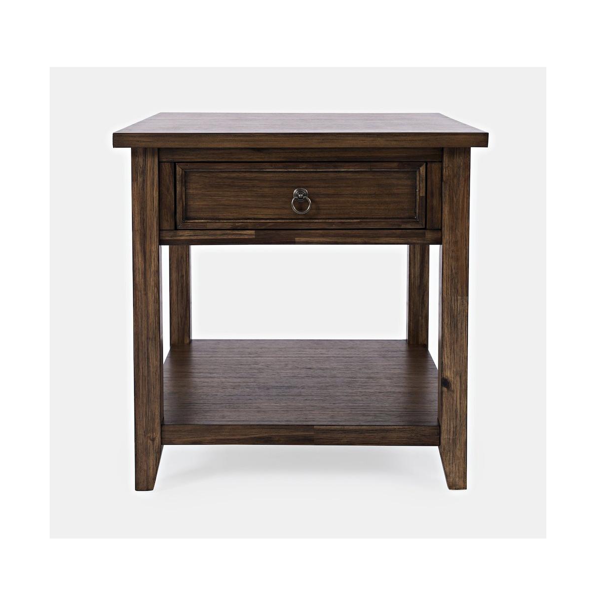 Click here for Jofran Bakersfield Mission Style End Table with Dr... prices