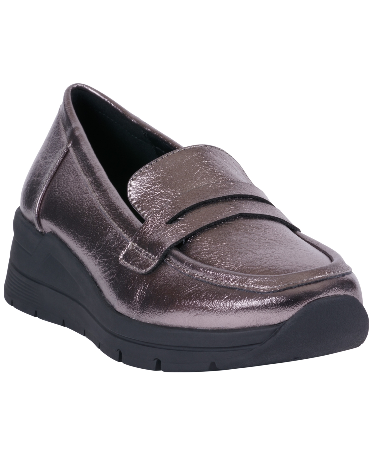 Click here for Gc Shoes Womens Esther Slip-On Loafers - Pewter prices