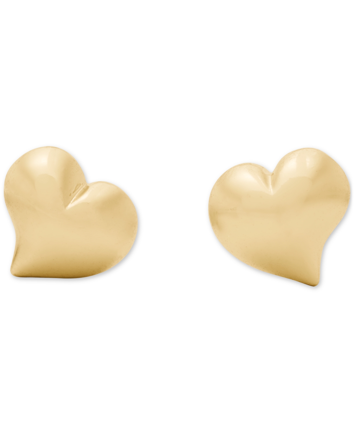 Click here for kate spade new york Amour Gold-Tone Heart Stud Ear... prices