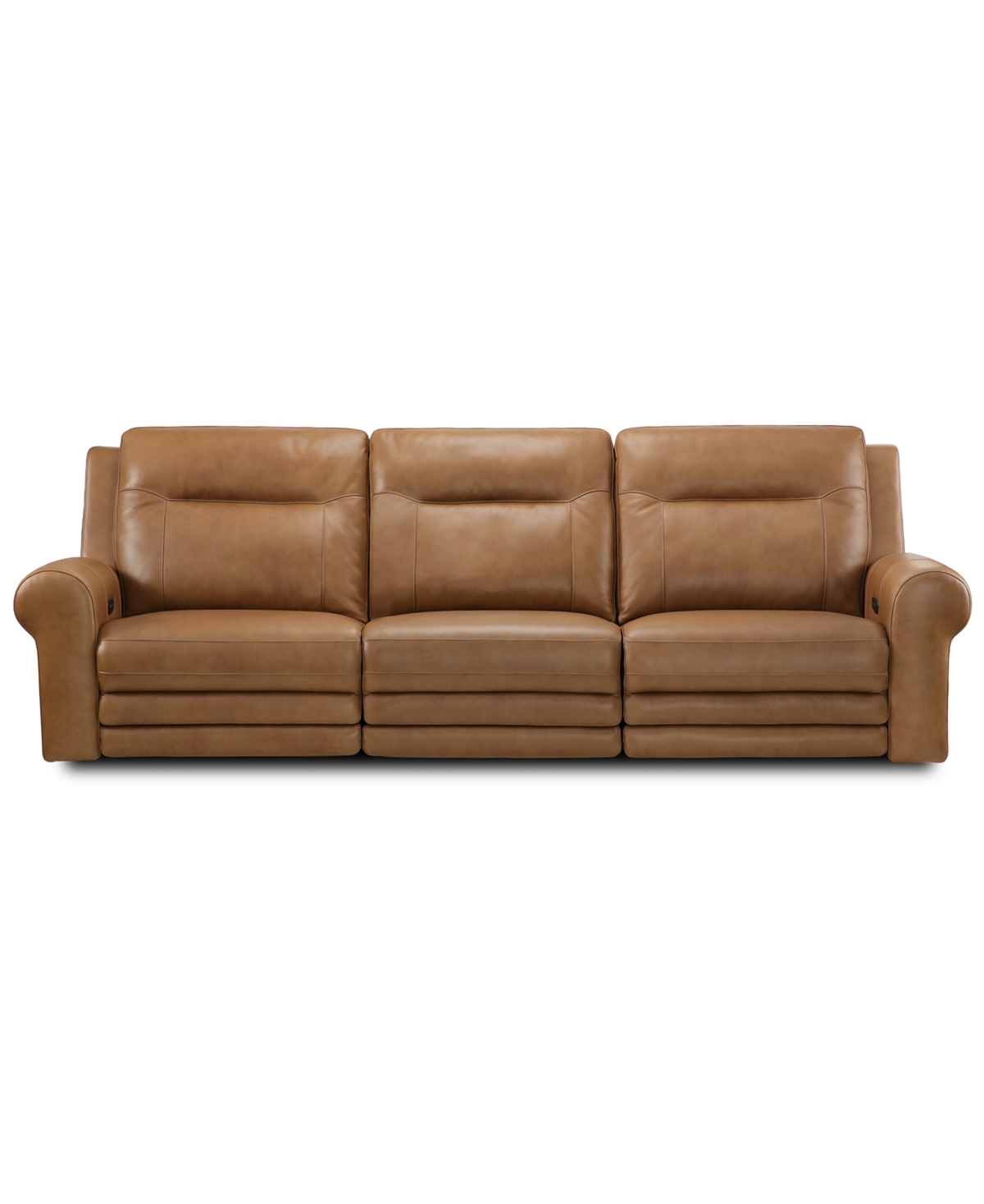 Click here for Furniture 3-Pc. Alexandre Leather Sofa with 3 Powe... prices