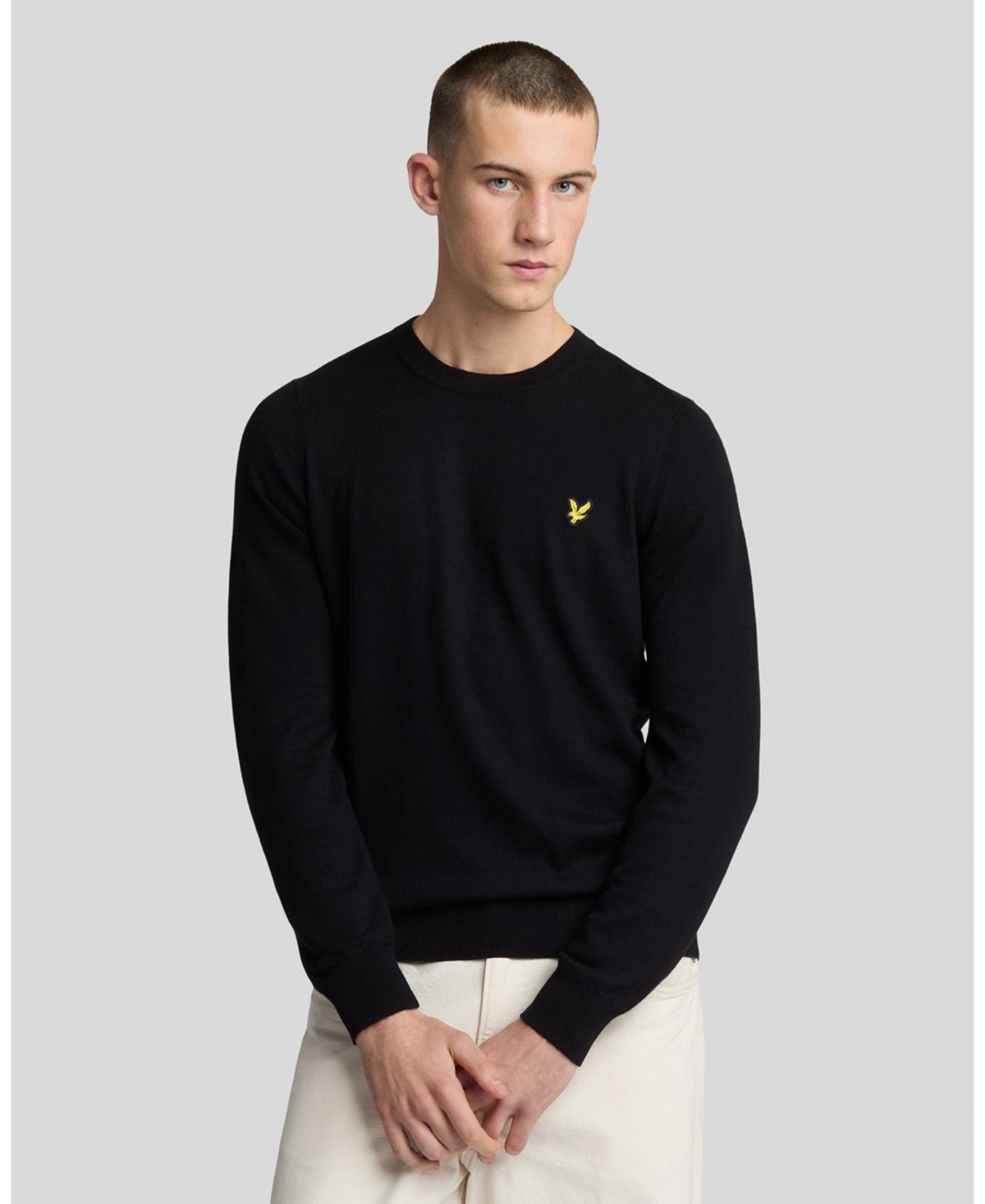 Click here for Lyle & Scott Mens Cotton Merino Crew Neck Sweater... prices