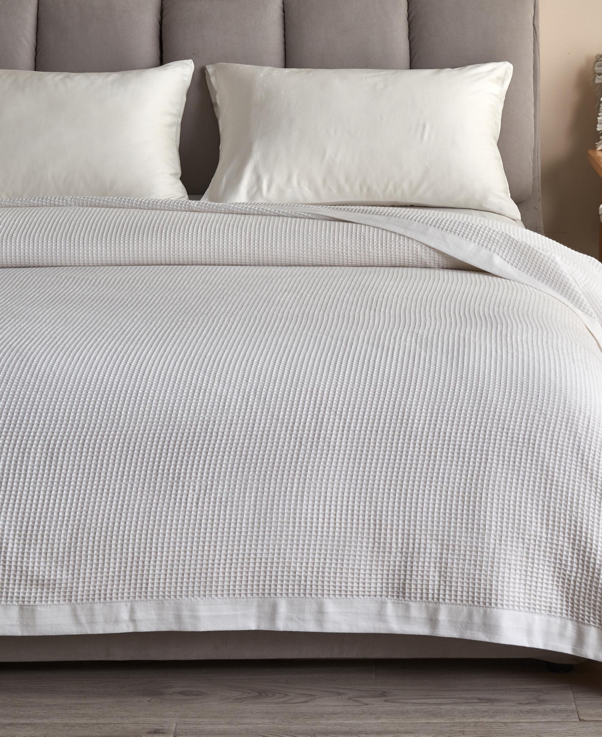 Click here for Linery & Co. Lightweight Waffle Weave Summer Beddi... prices