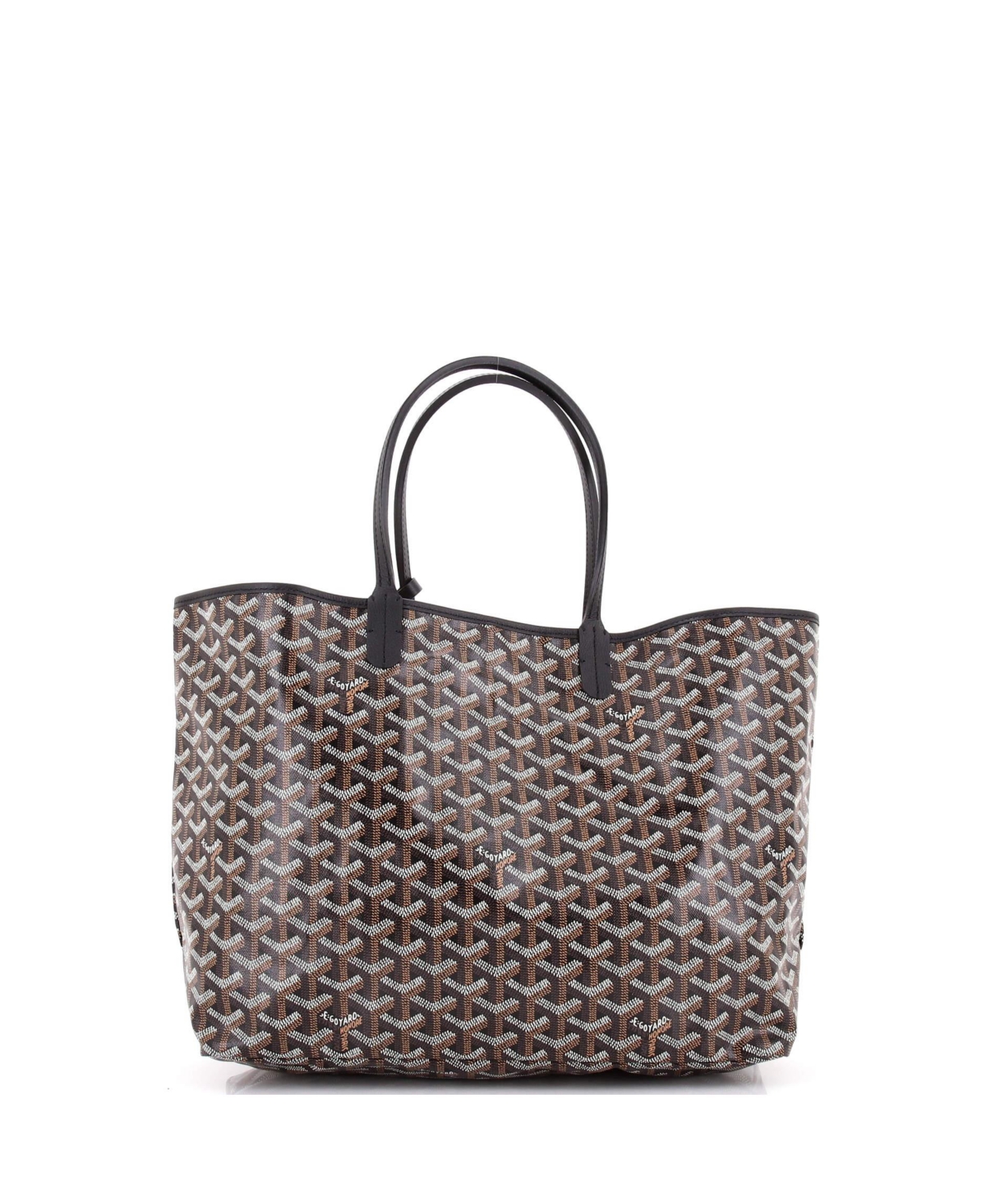 Click here for Pre-Owned Goyard Pm Saint Louis Tote Coated Canvas... prices