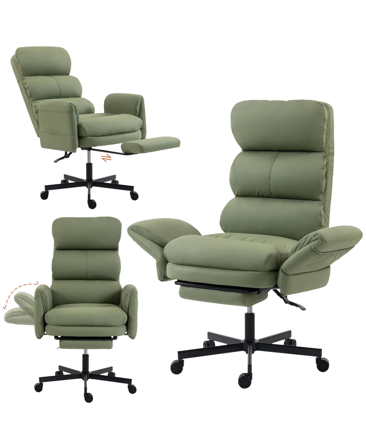 Click here for Dyhome Upholstered Fabric Dining Chairs with Black... prices