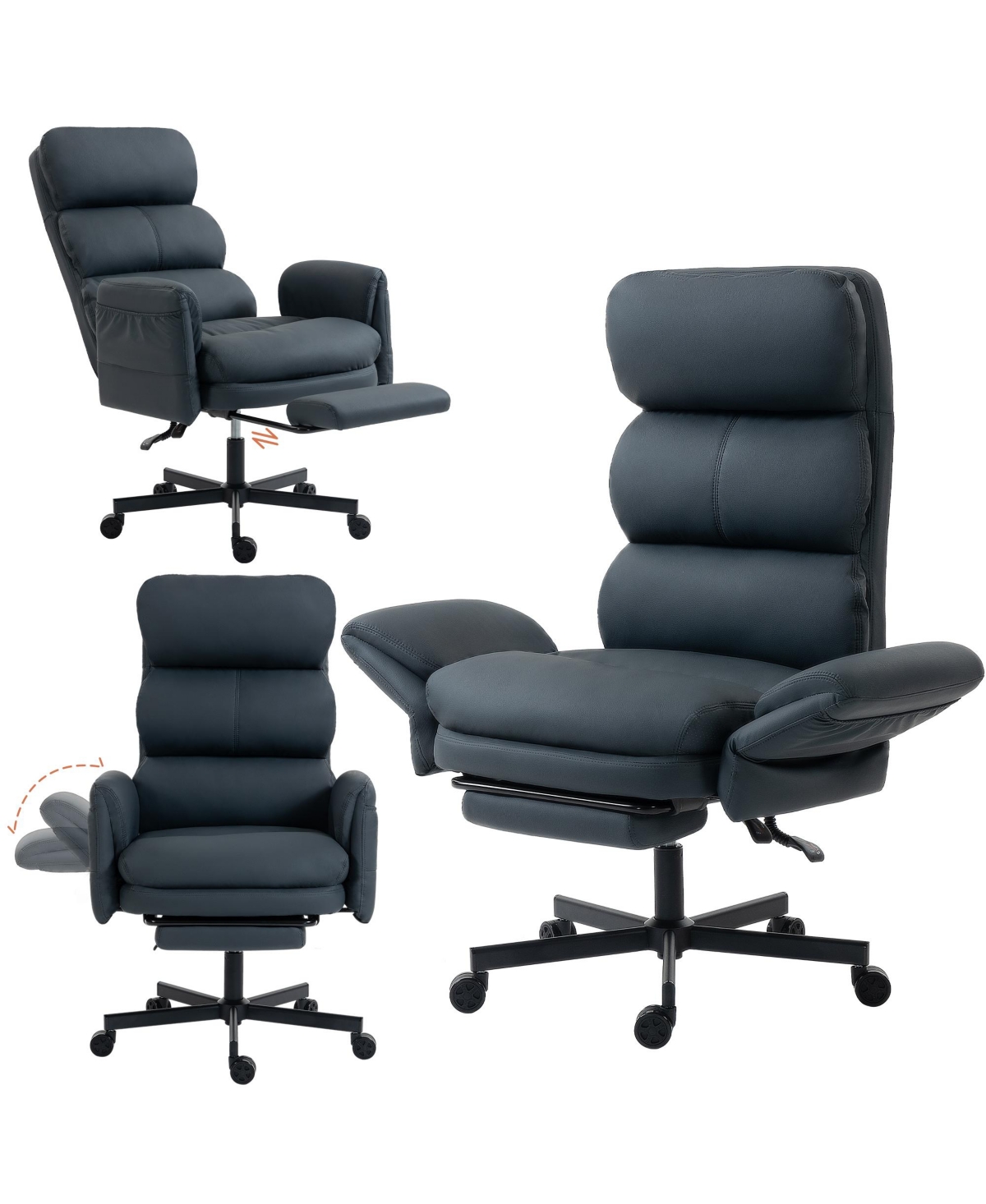 Click here for Dyhome Upholstered Fabric Dining Chairs with Black... prices