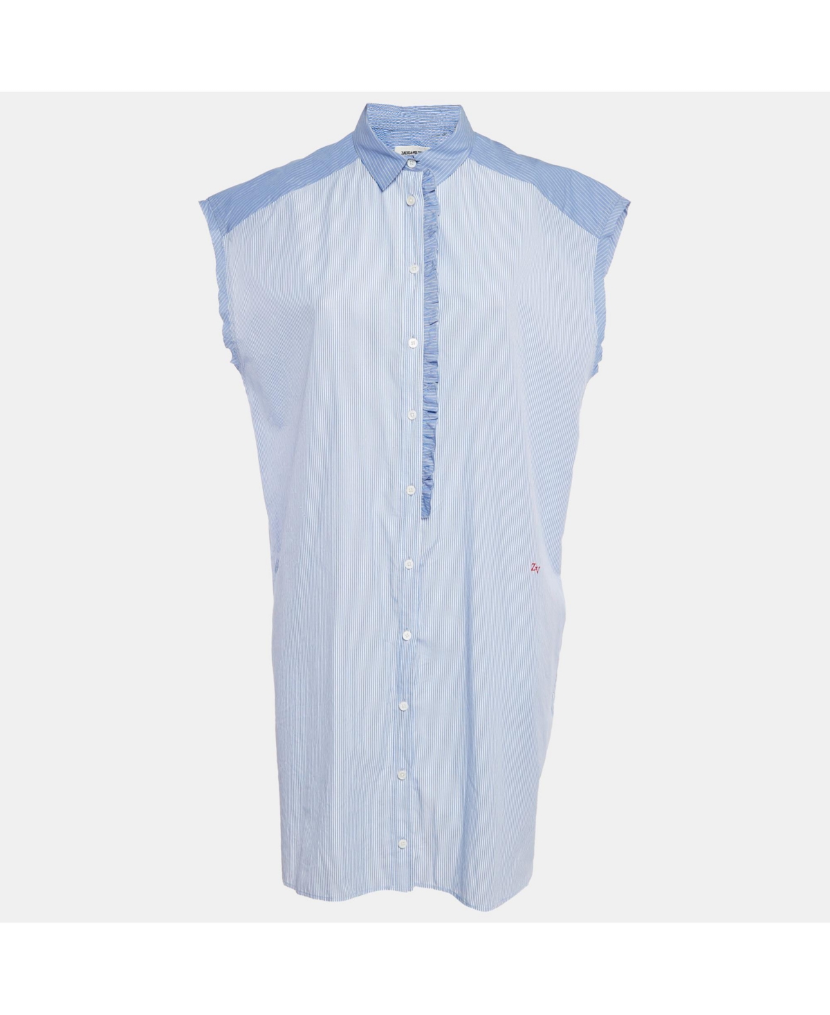 Click here for Pre-Owned Zadig & Voltaire Womens Blue Stripe Cott... prices