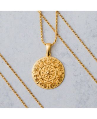 Click here for Mantra I Choose Joy Necklace Gold Original prices