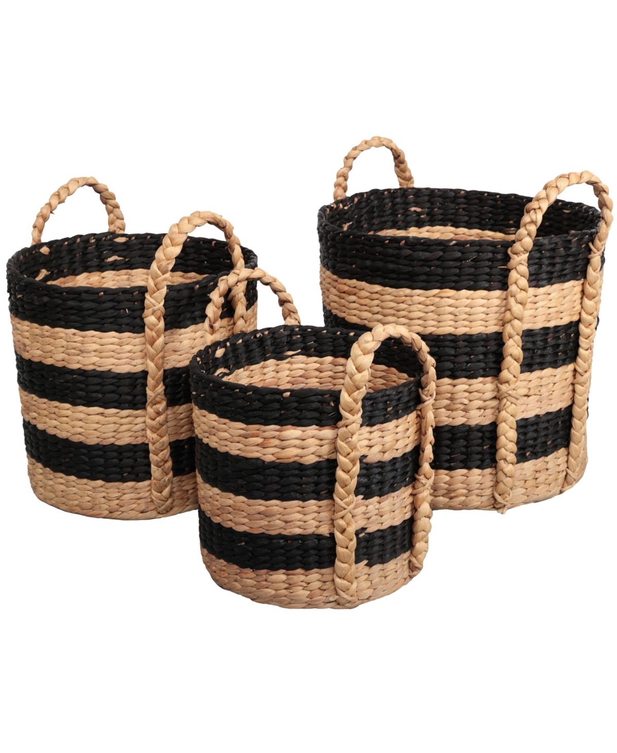 Click here for Happimess Willow Rustic Cottage Stripe Handwoven W... prices