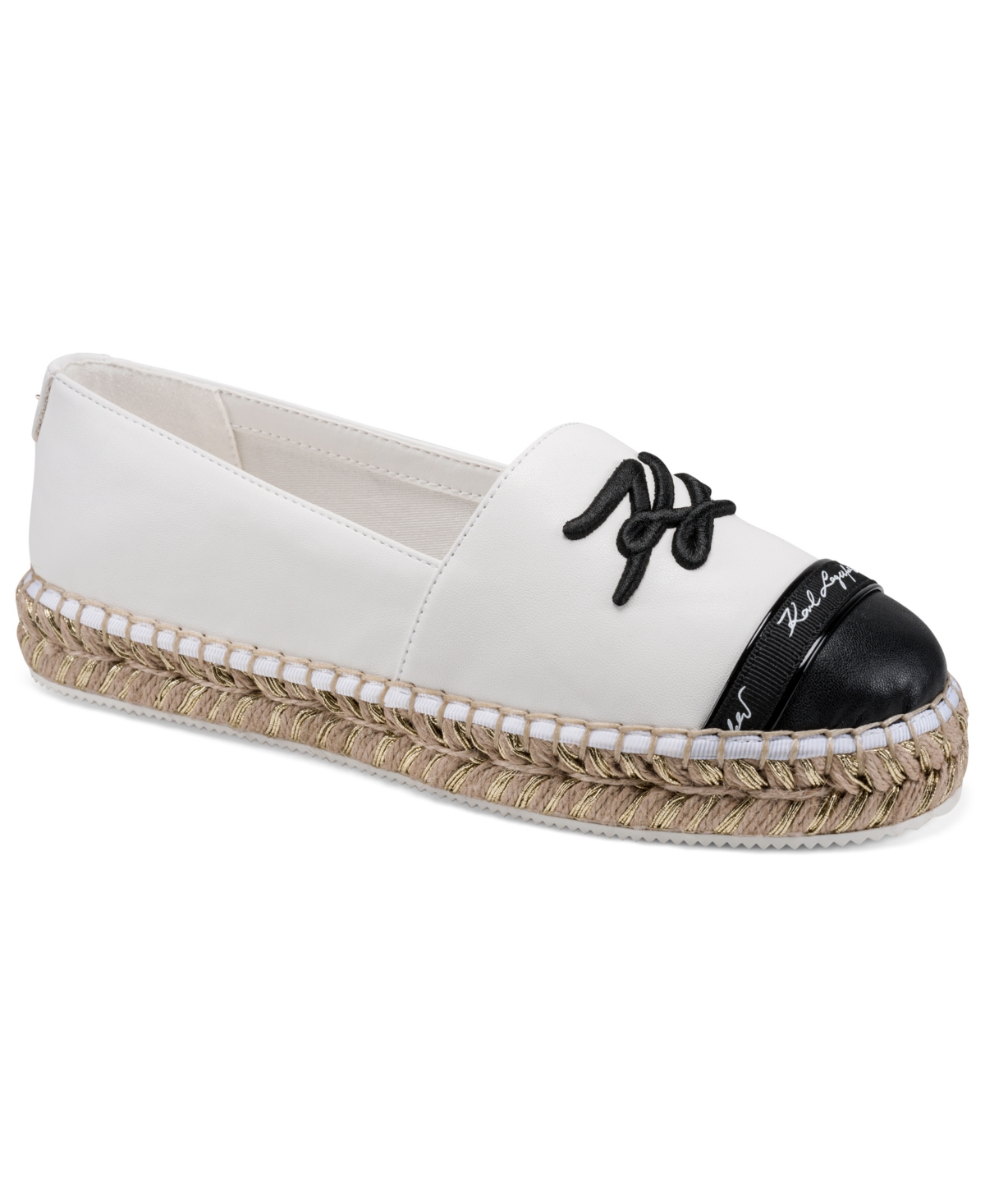 Click here for Karl Lagerfeld Paris Womens Millicent Slip-On Espa... prices