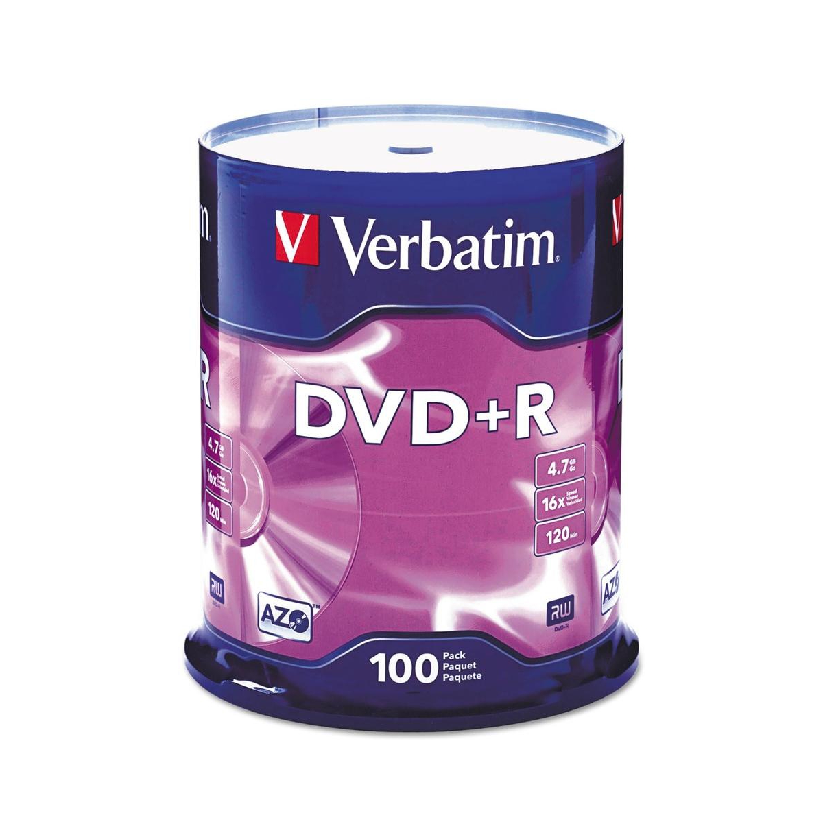 Click here for Verbatim 95098 4.7 Gb Dvd+R Recordable Disc - Silv... prices