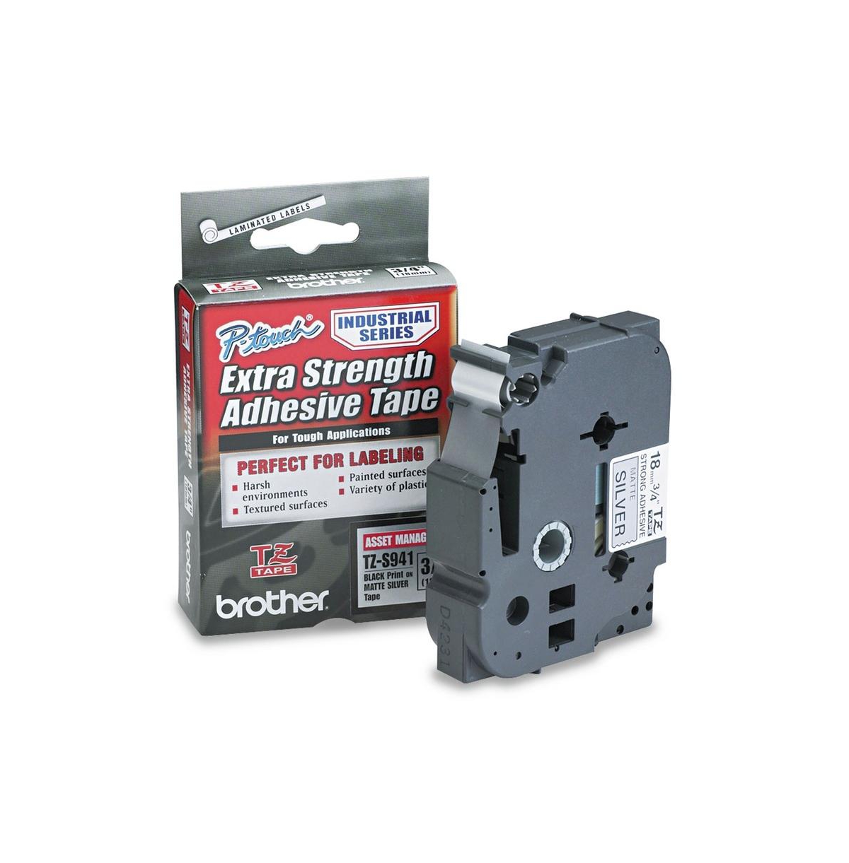 Click here for Brother P-Touch TzES941 0.7 in. x 26.2 ft. TZ Extr... prices