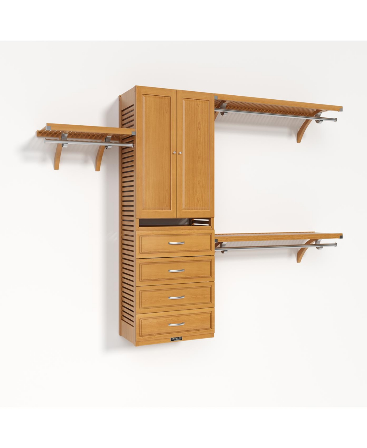 Click here for Solid Wood Walk-In Closet Organizer with 4 and Sol... prices