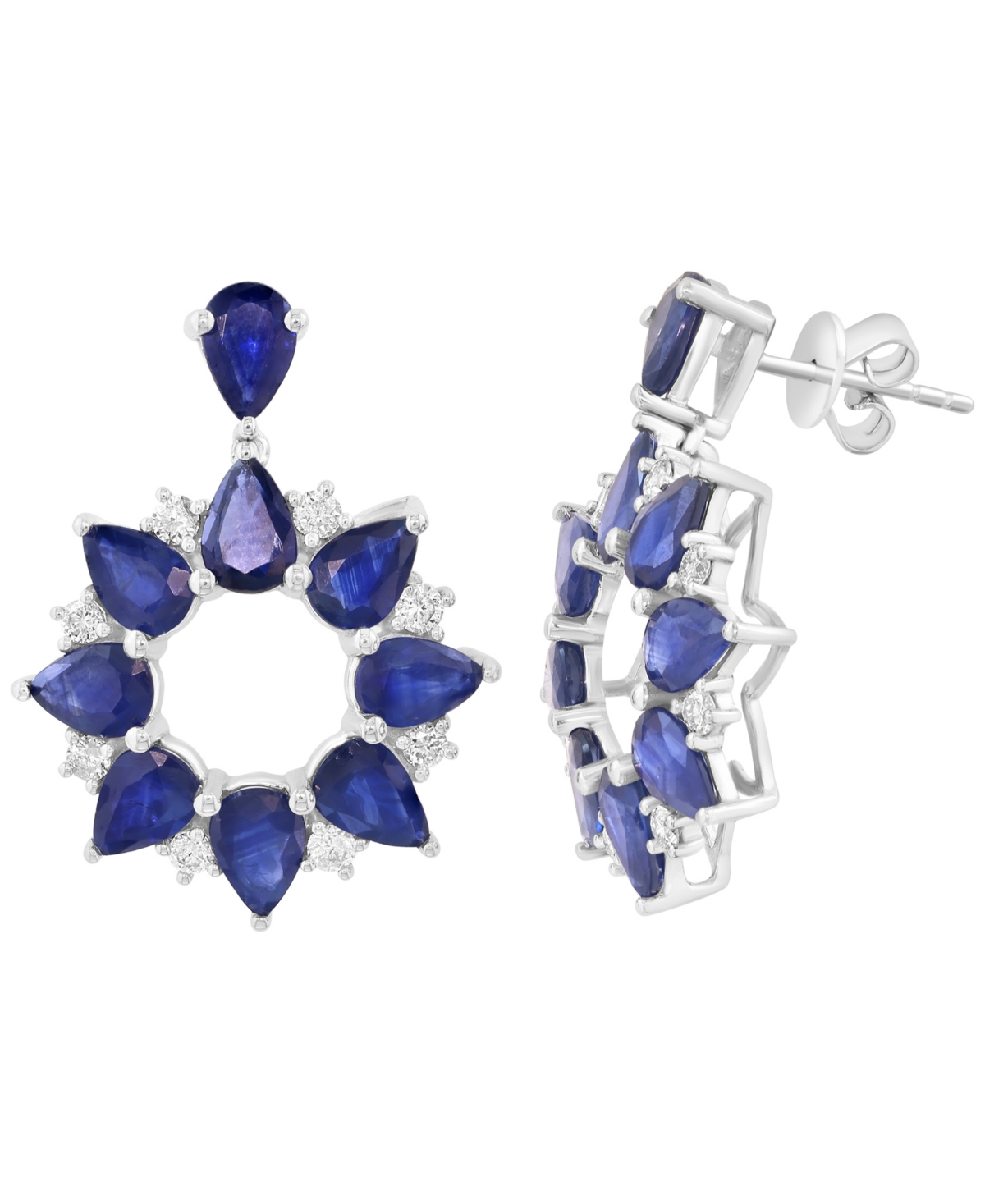 Click here for Effy Collection Sapphire (7-1/5 ct. t.w.) & Diamon... prices