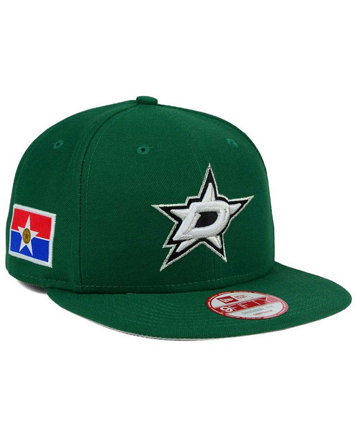 New Era Dallas Stars Flag Stated 9FIFTY Snapback Cap - Macy's