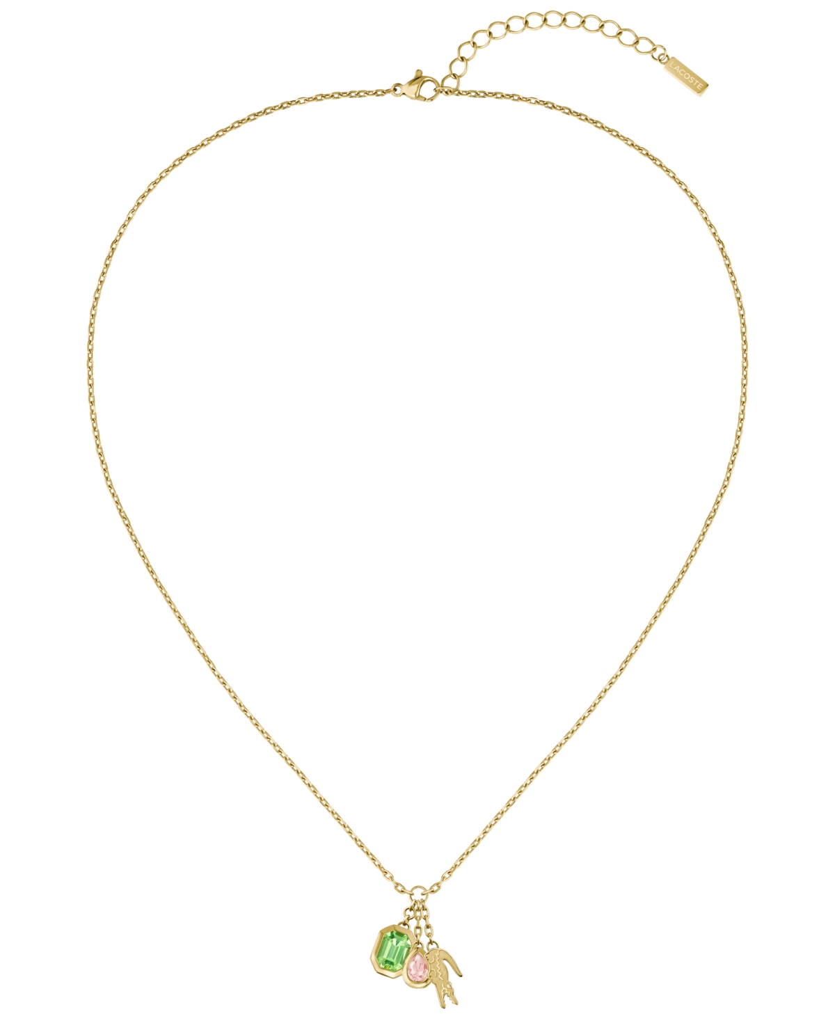 Click here for Lacoste Deva Gold-Plated Stainless Steel Necklace... prices