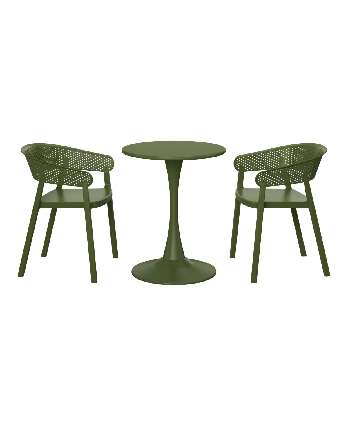 Click here for WestinTrends 3-Piece Indoor Outdoor Metal Patio Di... prices