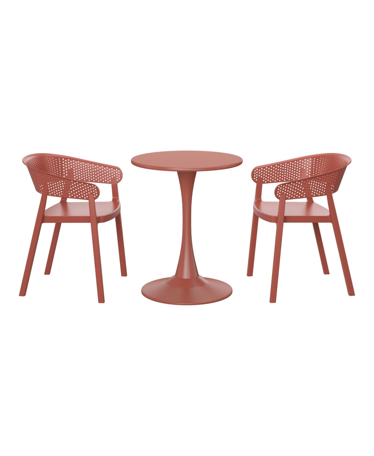 Click here for WestinTrends 3-Piece Indoor Outdoor Metal Patio Di... prices