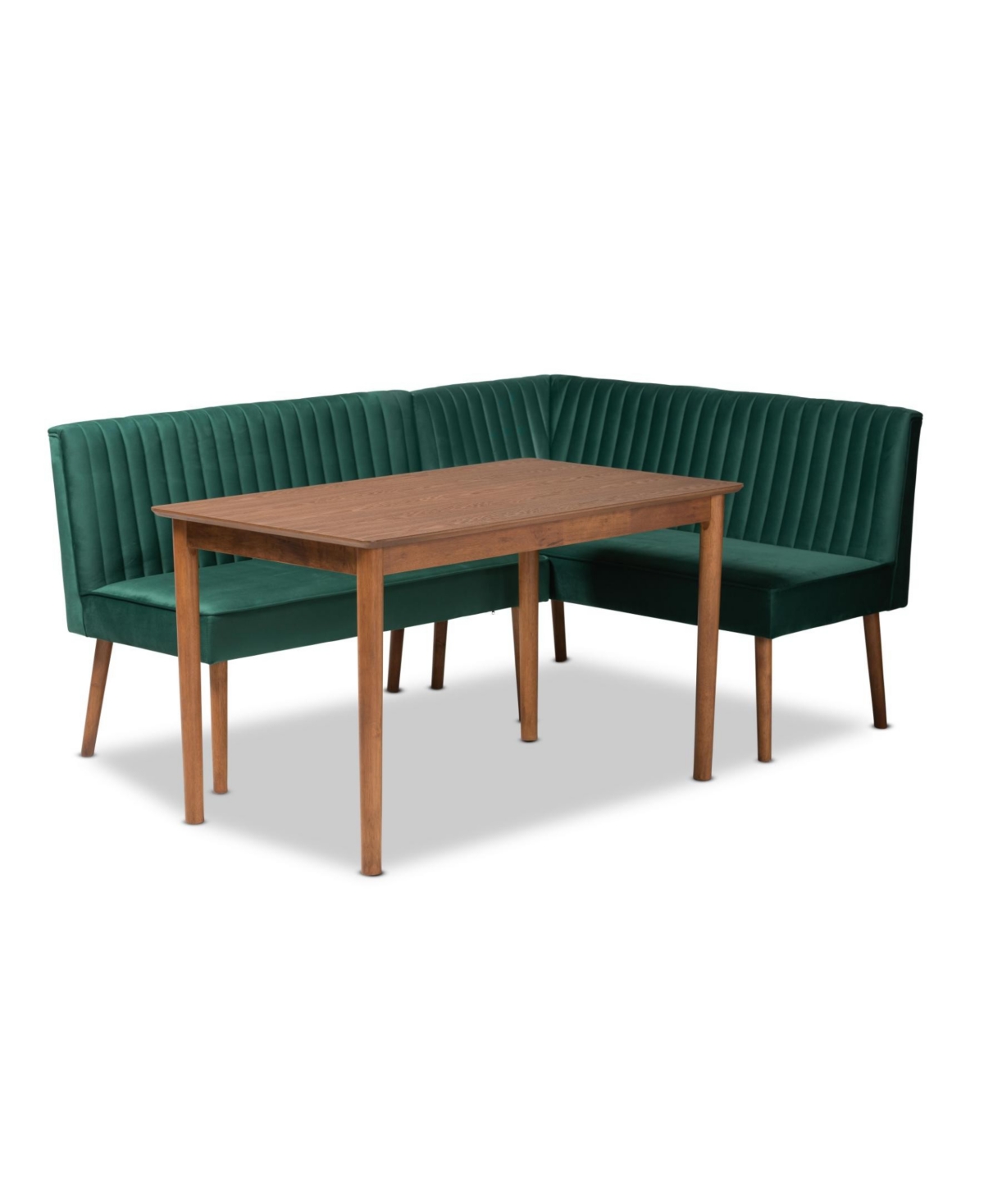 Click here for Baxton Studio Alvis 3-Pc. Wood Mid-Century Dining... prices