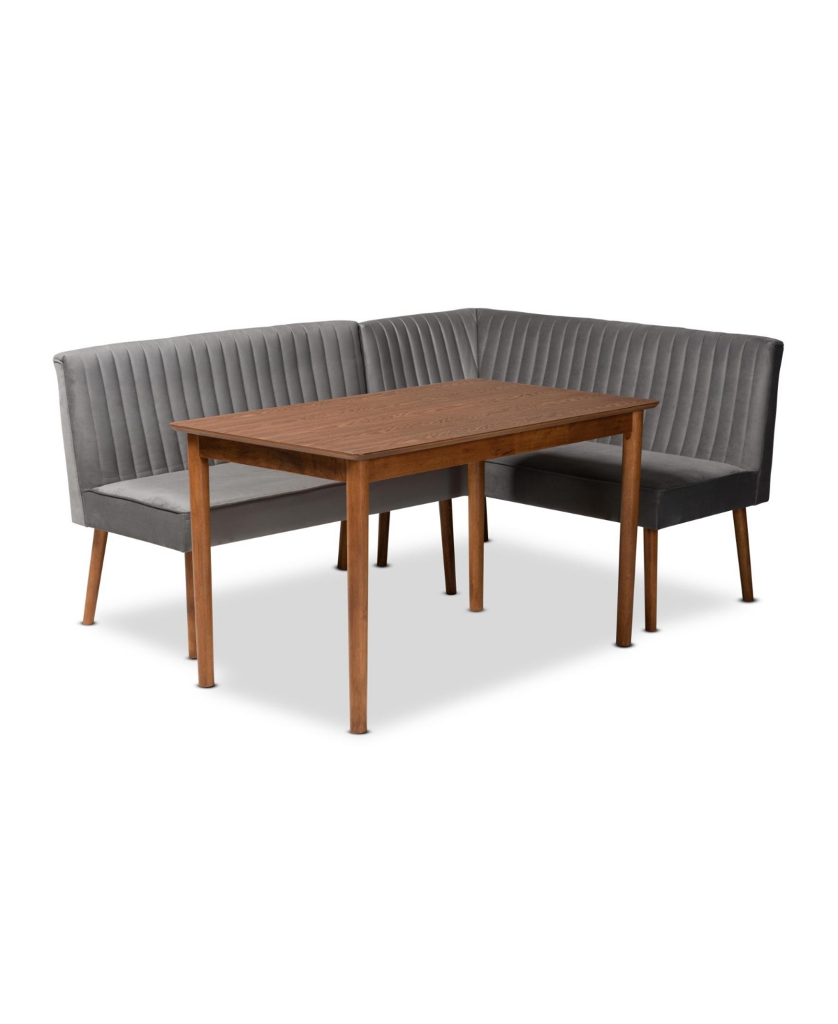 Click here for Baxton Studio Alvis 3-Pc. Wood Mid-Century Dining... prices
