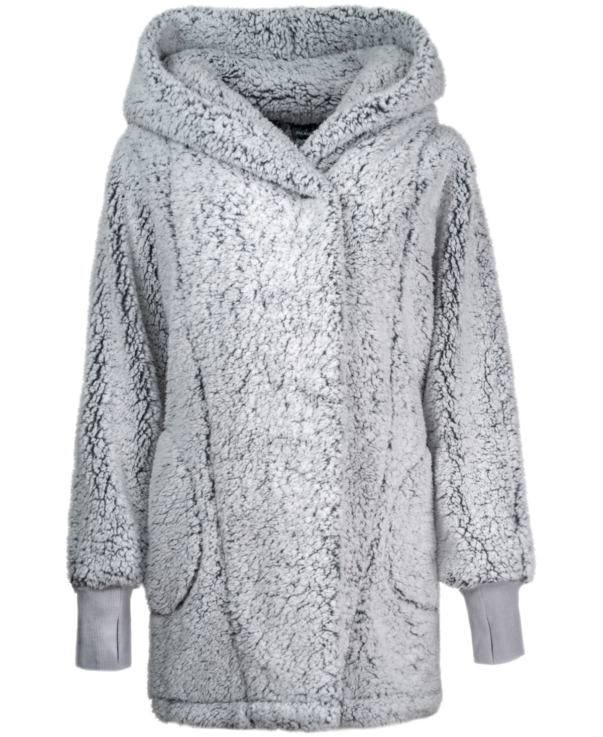 Click here for By Jill Martin Hooded Sherpa Button Front Lounger... prices
