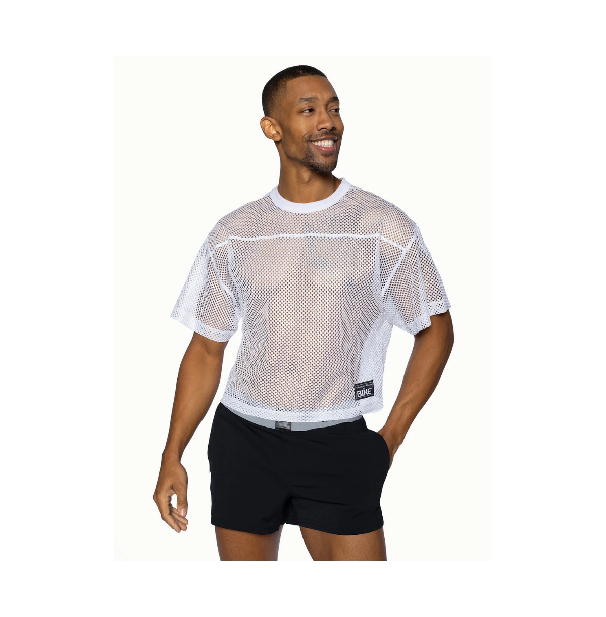 Click here for Bike Athletic Mens Rib Knit Tank - White prices