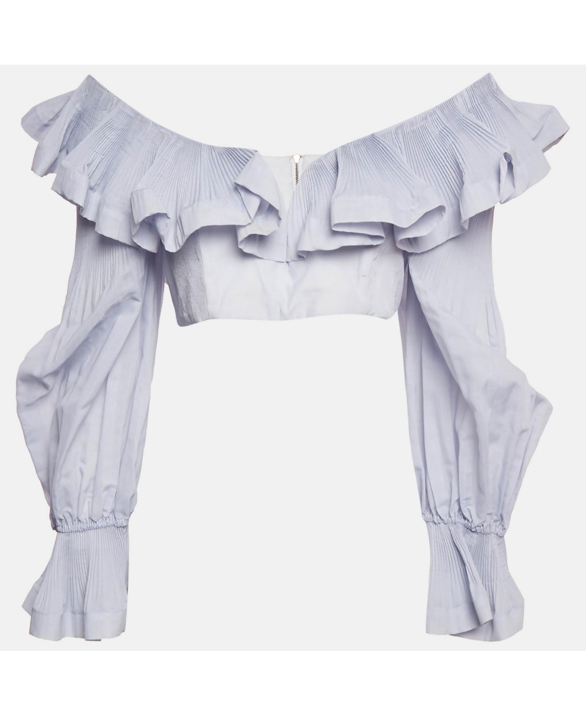 Click here for Pre-Owned Zimmermann Womens Crepe Ruffled The Love... prices