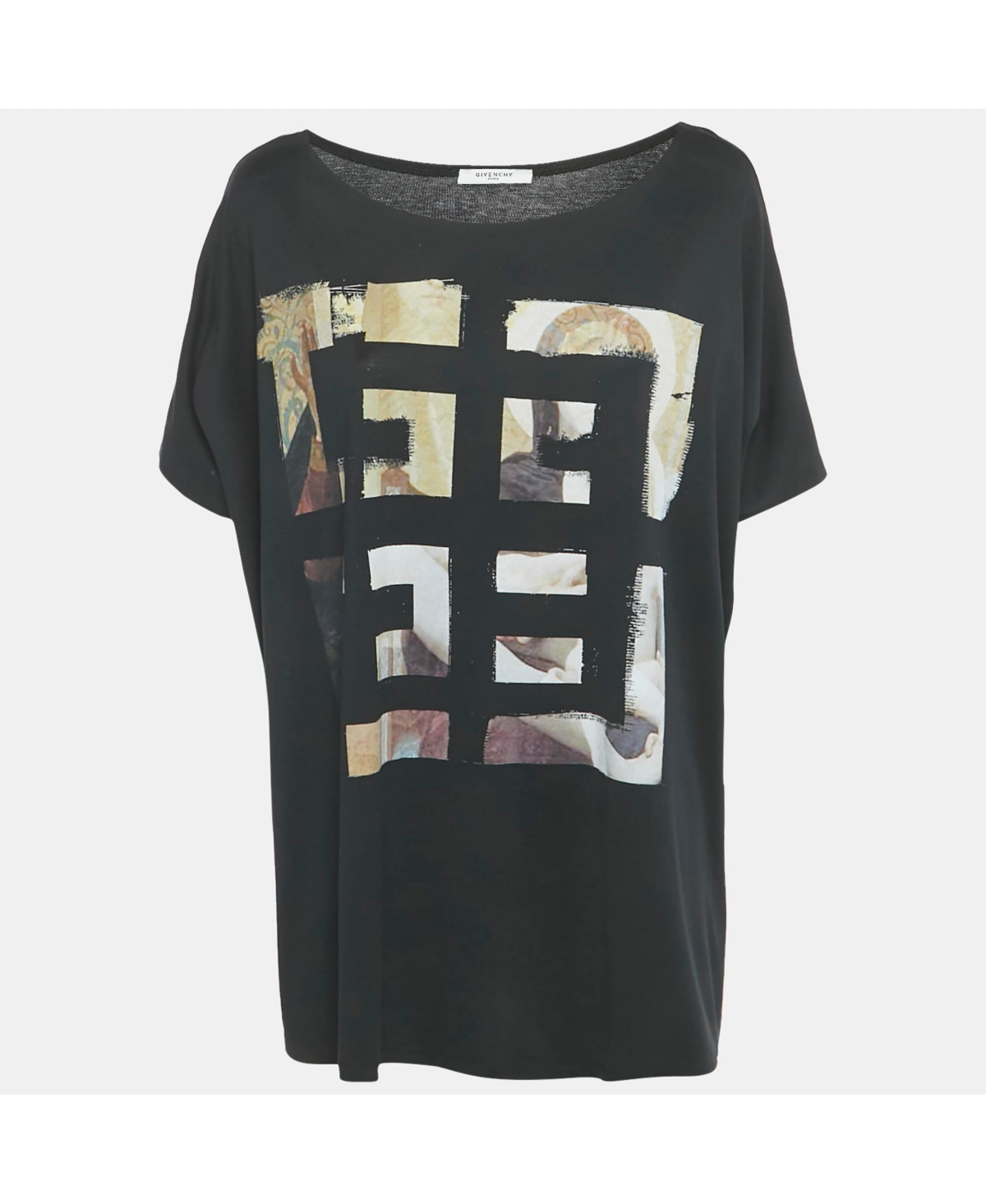 Click here for Pre-Owned Givenchy Womens Logo Print Cotton Oversi... prices
