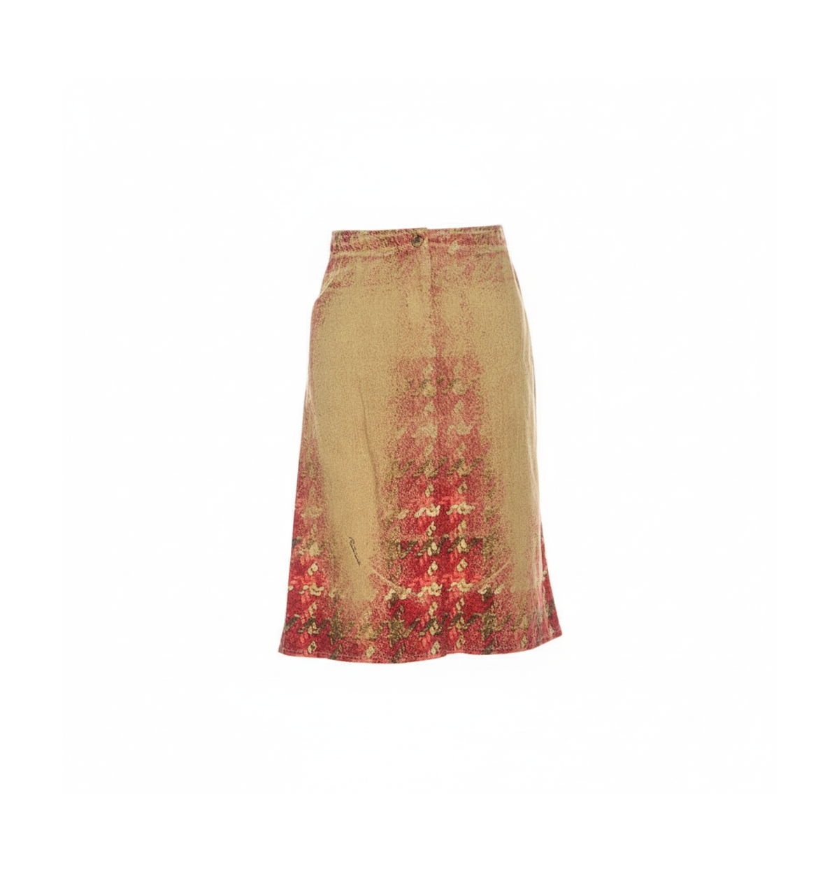 Click here for Pre-Owned Roberto Cavalli Womens Multicolor Faded... prices