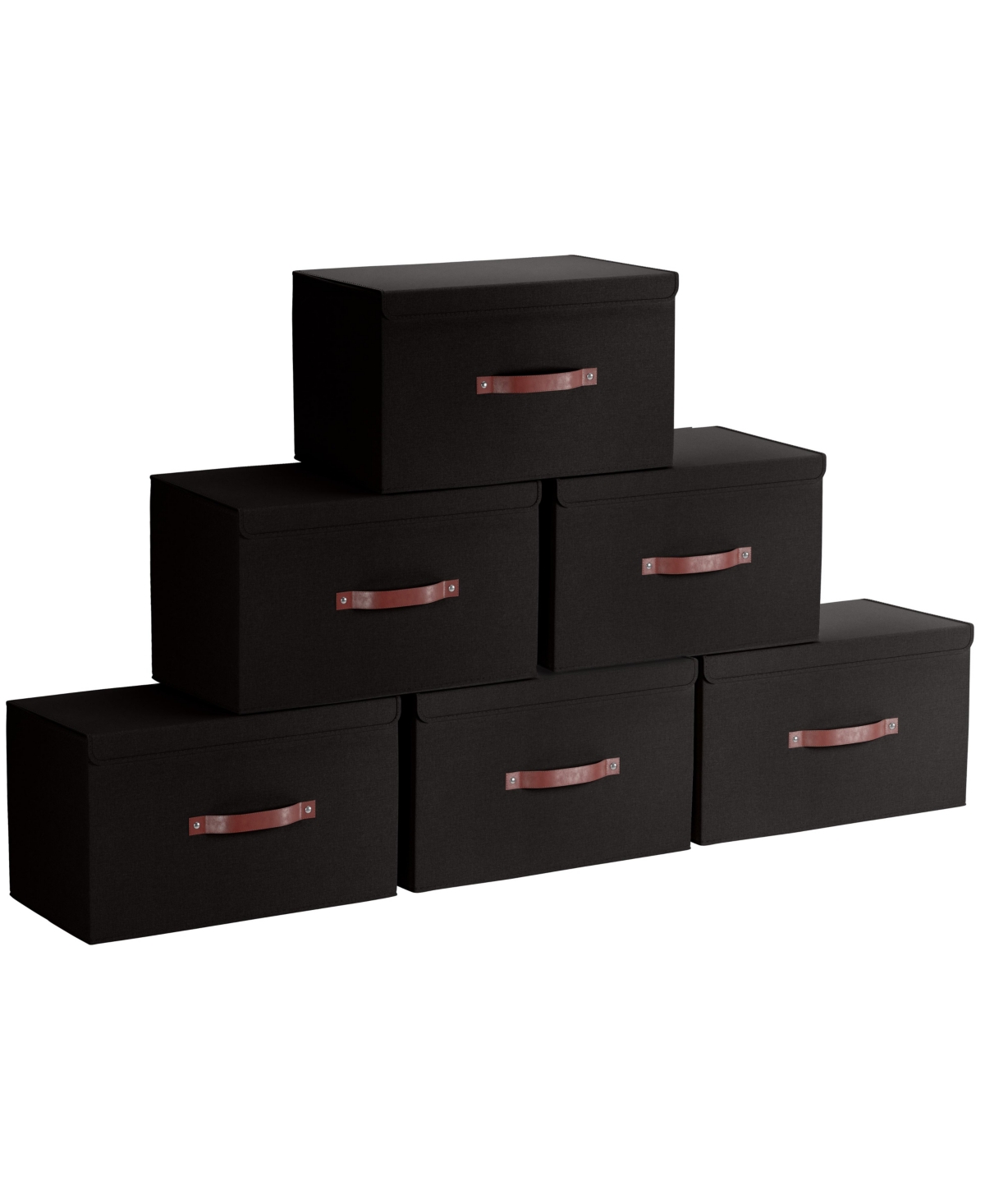 Click here for Ornavo Home 6 Pack Foldable Linen Storage Bin with... prices