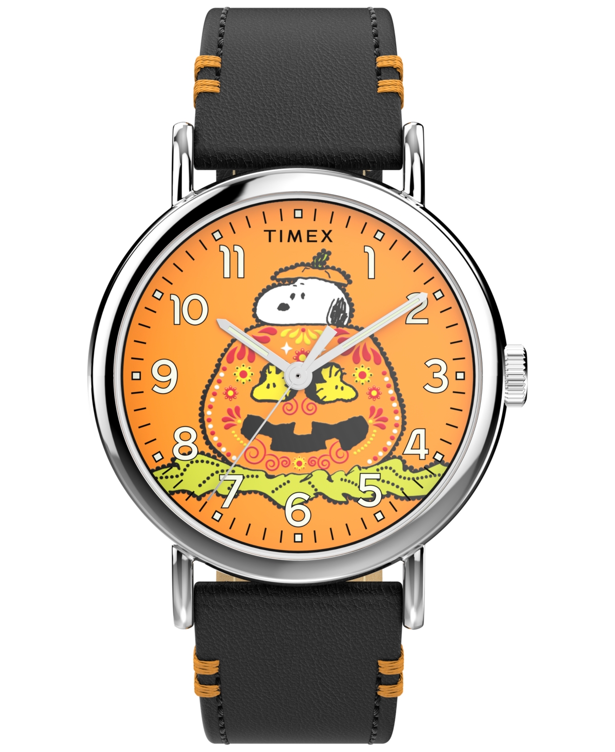 Click here for Timex Mens Quartz Analog Black Leather Watch  40mm... prices