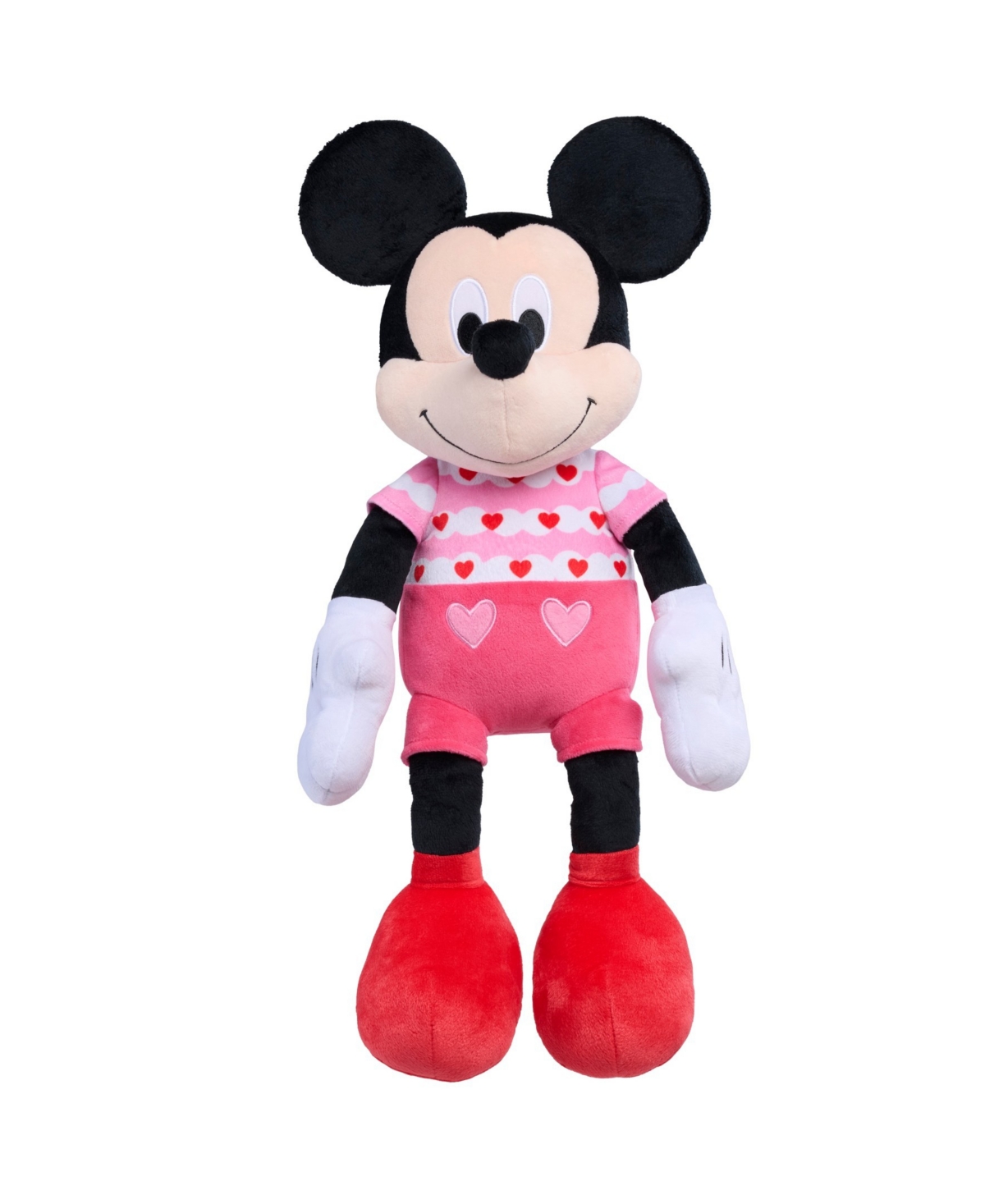Click here for Disney Valentines Mickey Mouse Large Plush Toy - M... prices
