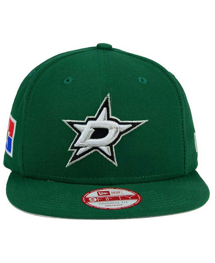 New Era Dallas Stars Flag Stated 9FIFTY Snapback Cap - Macy's