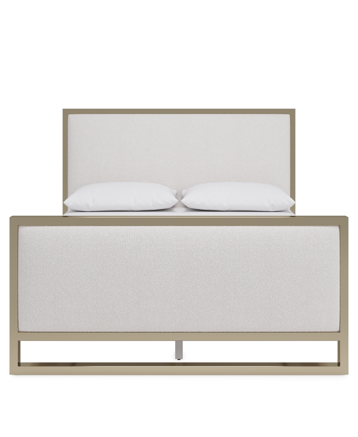 Click here for Furniture 52 Emila Upholstered King Bed - Champagn... prices