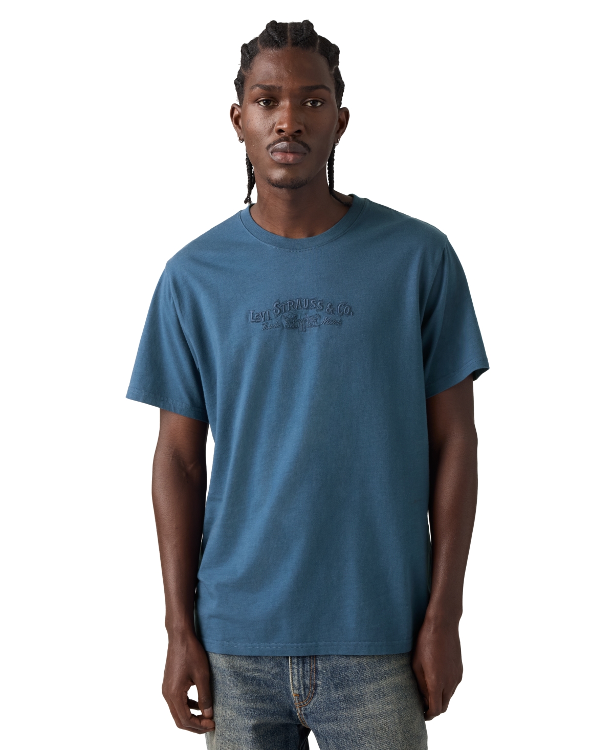 Click here for Levis Premium Mens Relaxed-Fit Logo Graphic T-Shir... prices