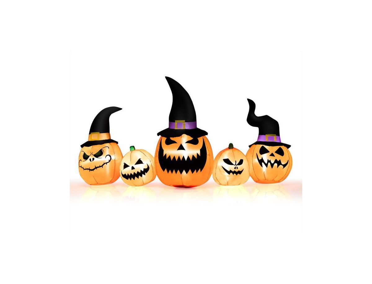 Click here for Mondawe 8 ft Inflatable Pumpkin Family Waterproof... prices