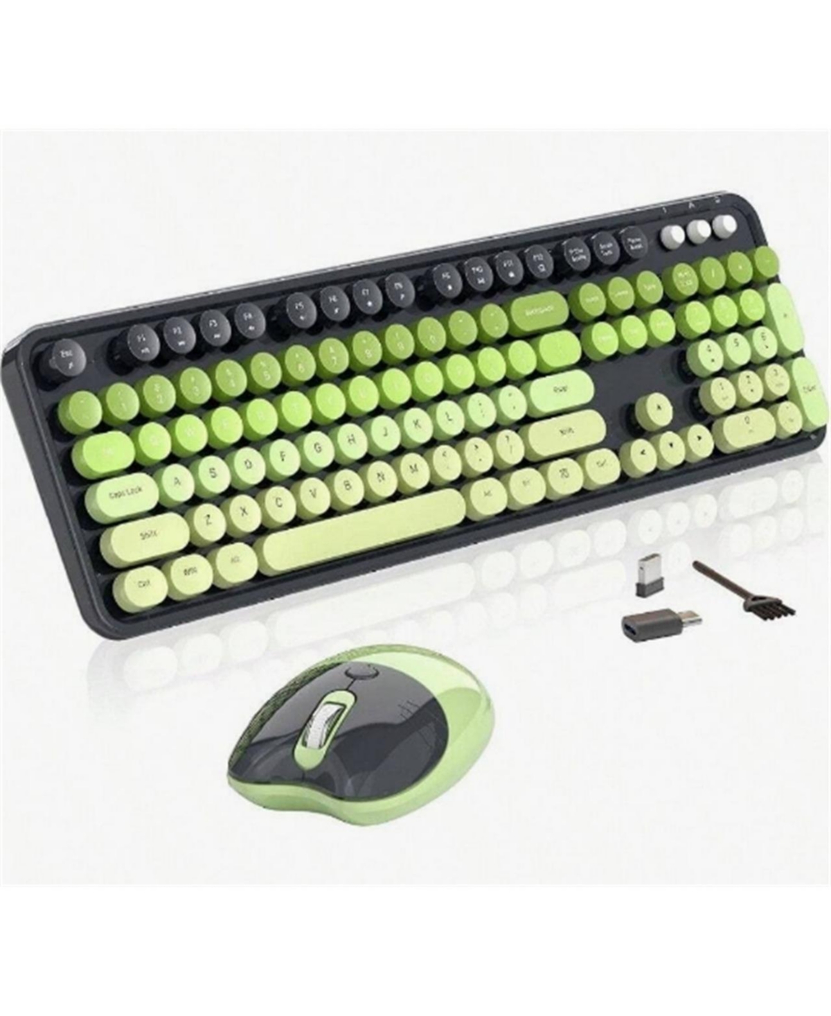 Click here for risokeys Wireless Keyboard and Mouse Set - 104 Rou... prices