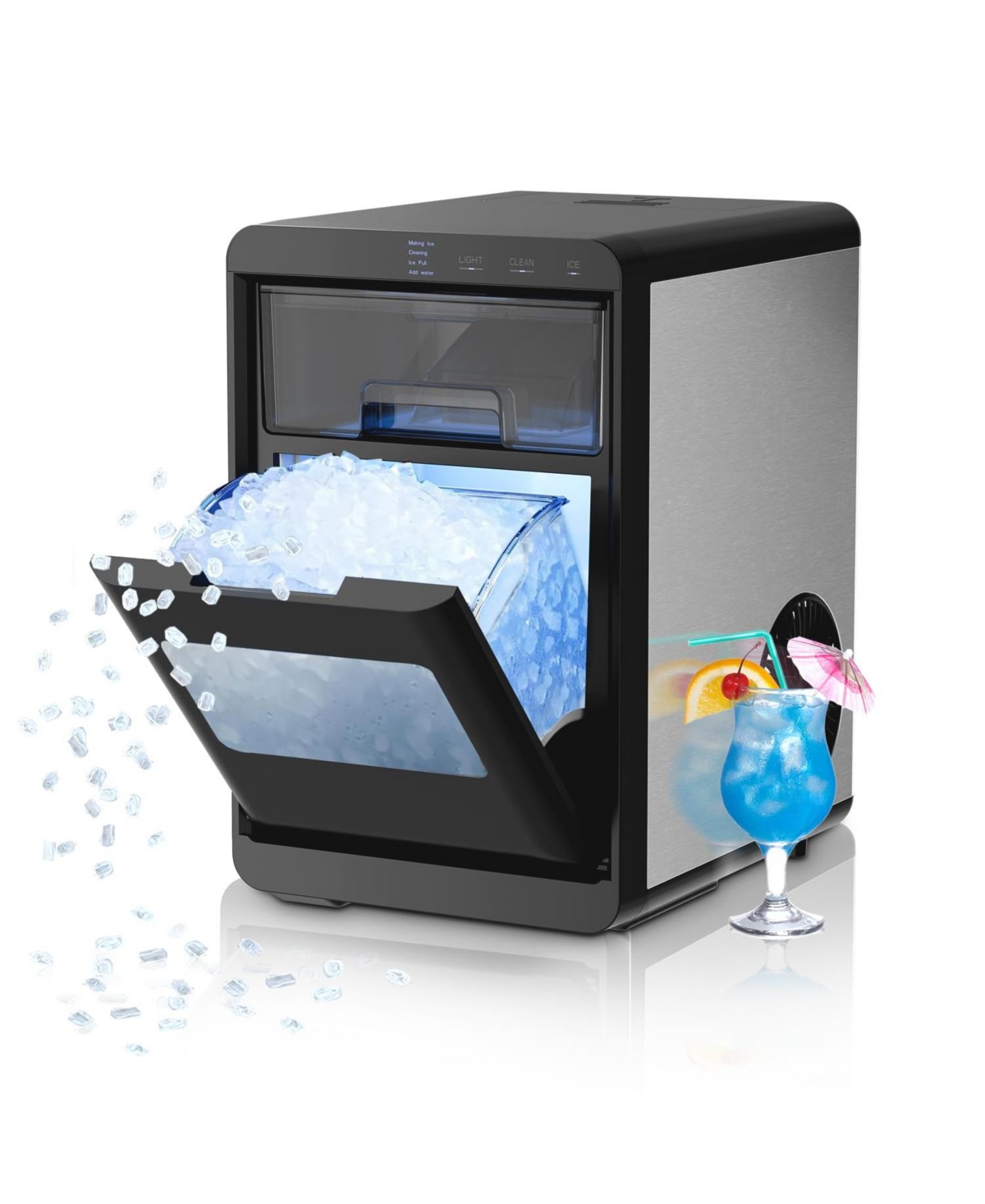 Click here for Cowsar Nugget Ice Maker Countertop - 44LB/Day  Sel... prices