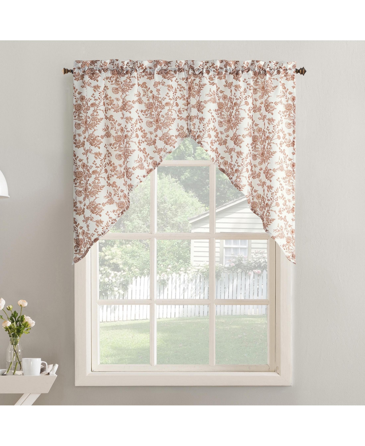 Click here for No. 918 Elodie Tonal Botanical Semi-Sheer Rod Pock... prices